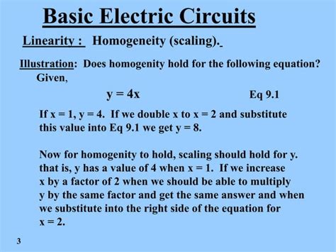 Lesson 9 Linearity And Superposition Ppt