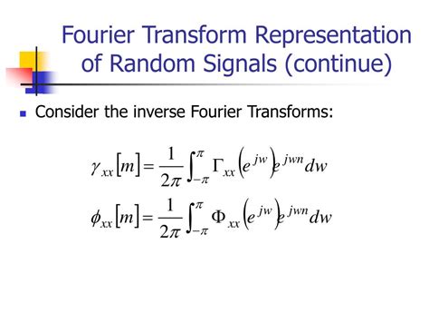 PPT Discrete Time Random Signals PowerPoint Presentation Free Download ID 307867