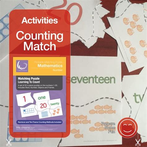 Learning To Count Matching Puzzle Counting Puzzles Counting Activities