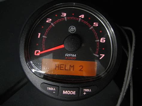 Mercury Smartcraft Sc1000 Tach Tachometer 1 Of 3 8m6003256 0 7000rpm Max Marine Outlet