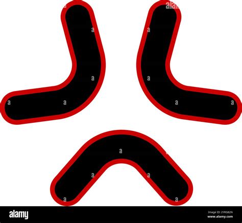 Cross Popping Veins Symbol Anger Or Irritation Effect Icon In Anime Or