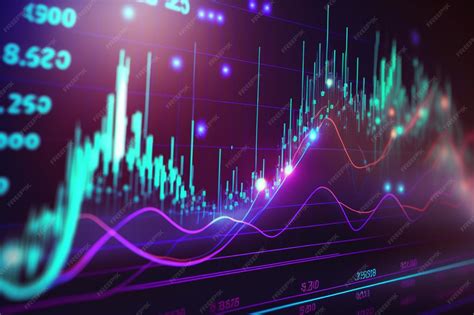Premium Ai Image A Graph With A Line Graph On It
