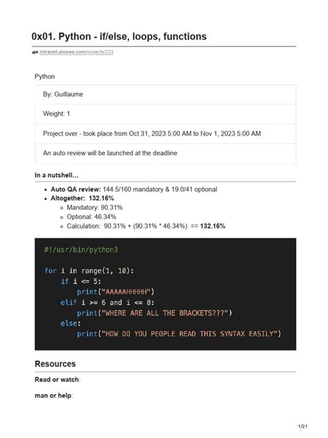 0x01 Python Ifelse Loops Functions Pdf Pointer Computer Programming Computer Programming