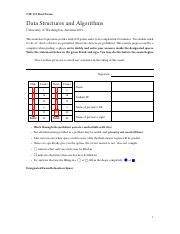 Cse Au Final Pdf Cse Final Exam Data Structures And