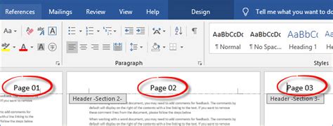 How To Change Header And Footer On Any Page In Word ExcelNotes