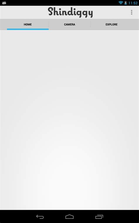 Action Bar Tabs Not Fill Screen In Android Stack Overflow