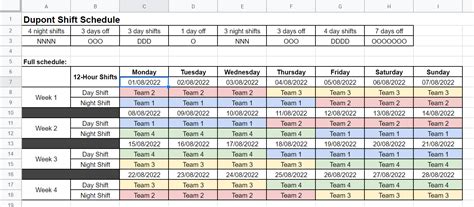 Rotating Schedule A Guide With Examples And Templates The Camelo Blog