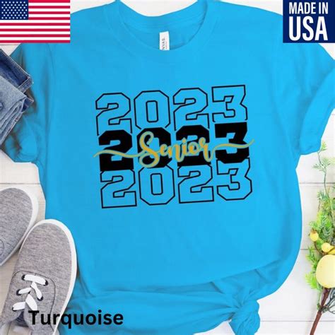 Custom Senior 2023 Shirts College Senior Shirt Senior Class Of 2023 Senior Shirt Graduation