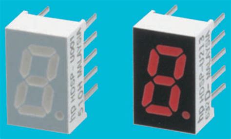 hdsp u203 broadcom hdsp u203 broadcom 7 segment led display cc red 5
