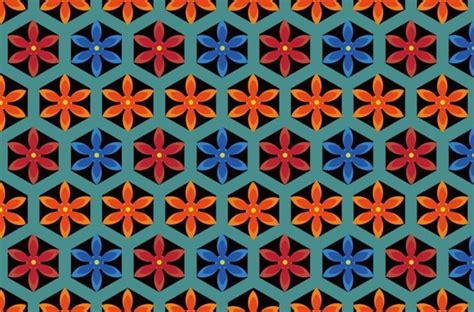 전통문양패턴086 전통 장식 패턴 민화