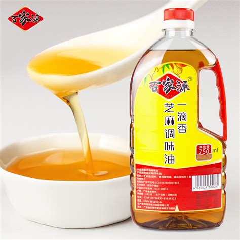 百家源 一滴香芝麻调味油750ml 12瓶整箱芝麻油凉拌调味火锅油碟 虎窝淘