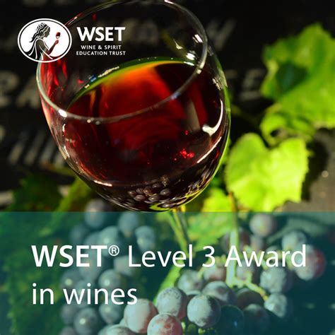Wset Level 3 Award In Wines Wine Academy