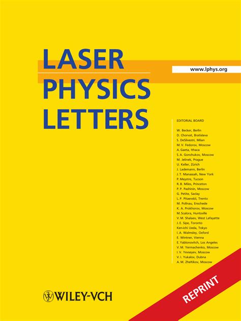 Pdf A Diode‐pumped Continuous‐wave Ybkgw Laser With Ng‐axis