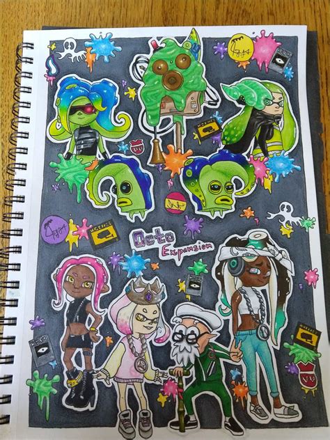 Octo Expansion Art Splatoon Amino