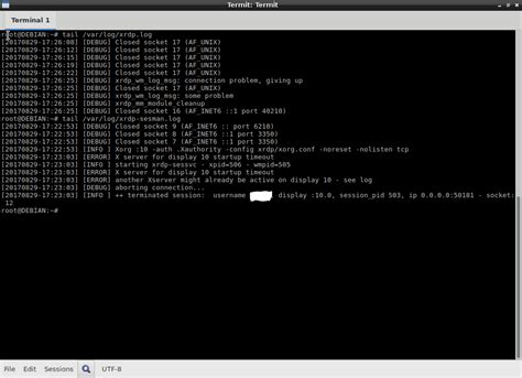Debian Using XRDP Without Local VNC Server Unix Linux Stack Exchange