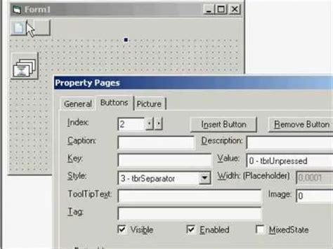 How To Implement A Toolbar With Images In A Visual Basic Project VB VBA Visual Basic 6