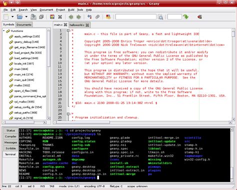 Ilmu Pengetahuan Install Geany