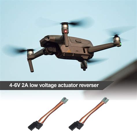 2pcs Universal Rc Servo Signal Reverser 4 6v 2a Rotation Inverter