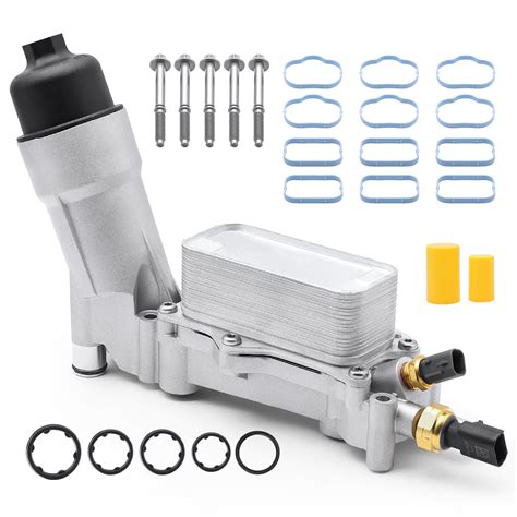 926 876 Aluminum Engine Oil Cooler Oil Filter Housing Adapter For 2011
