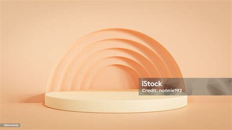 렌더링된 3d 디스플레이 받침대 또는 플랫폼 블랭크 제품 스탠드용 받침대 0명에 대한 스톡 사진 및 기타 이미지 0명 가정의 방 강철 Istock