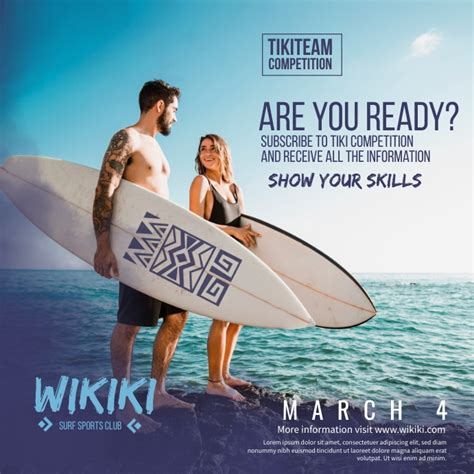 Copy Of Surfing Poster Ads Postermywall