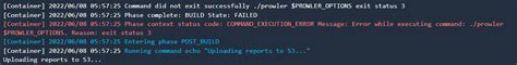 Bug Codebuild Commandexecutionerror · Issue 1182 · Prowler Cloud