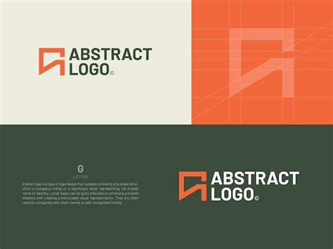 알파벳 문자 아이콘 로고 G 프리미엄 벡터