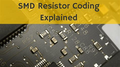 Smd Resistor Coding Explained Youtube