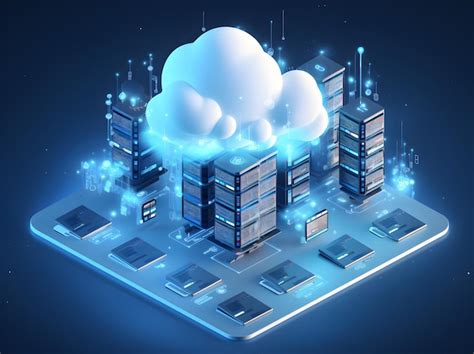 Premium Photo Cloud Storage Data Center Cloud Server Digital Cloud Cyber Security Digital Data