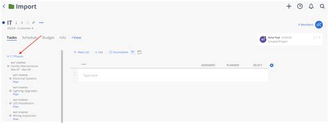 Phases Status Mosaic