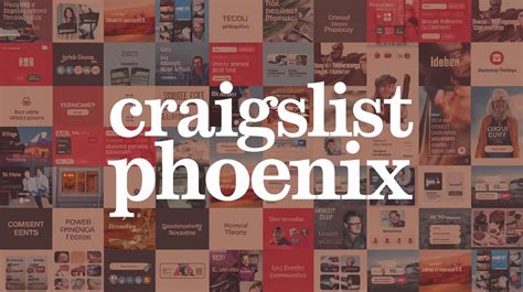 Craigslist Phoenix Your Ultimate Guide To Local Classifieds Break