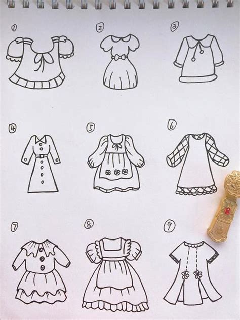 世界各国的衣服简笔画 简笔画图片大全 普车都