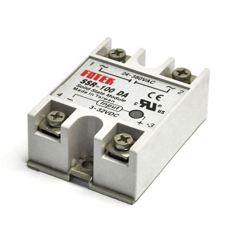 DiymoreSolid State Relay SSR DA A V DC To V AC SSR DA Solid State Relay For