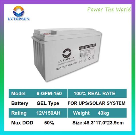 150ah 12volts Deep Cycle Battery Maintenace Free Gel Type Abc Solar Electronics