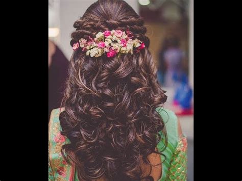 Indian Hairstyles For Women For Engagement