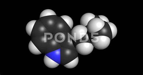 Dimethyltryptamine Molecule