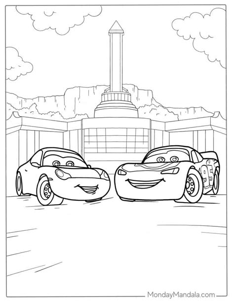 Mcqueen And Sally Coloring Pages