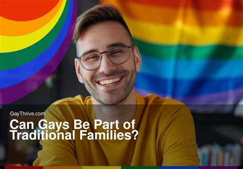 Can Gays Be Part Of Traditional Families