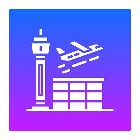 무료로 다운로드 가능한 공항 아이콘 벡터 And 일러스트