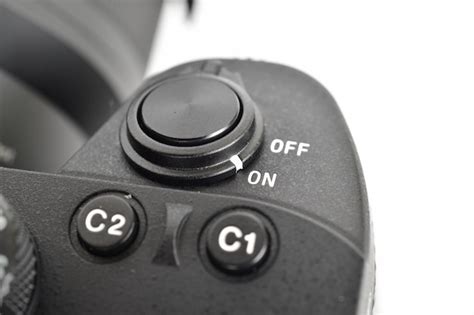 Premium Photo Closeup Of On Off Button And Shutter Button On Camera
