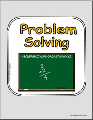 Sign Problem Solving Abcteach