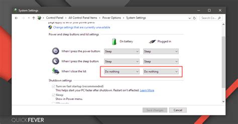 Laptop Lid Settings Windows 10 Catalog Library
