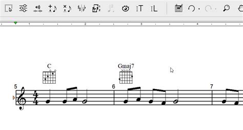 Editing And Changing Chord Fret Diagrams SmartScore 64 Guitar NE Online Help
