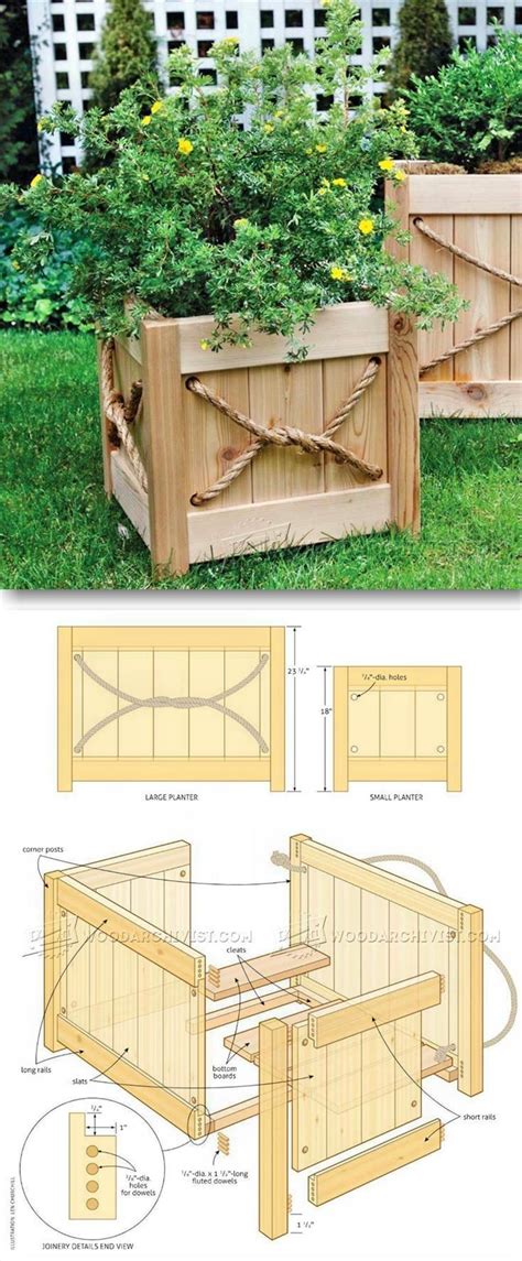 Diy Cedar Planter Plans