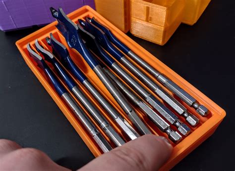 Gridfinity Lite Bosch Spade Bit X4 X8 X12 By Masibu Download Free