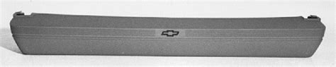 1988 1990 Chevrolet Cavalier 4dr Wagon Rear Bumper Cover Bumper Megastore
