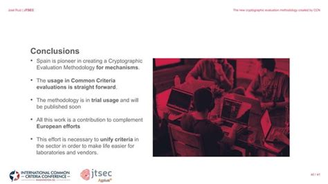 Iccc23 The New Cryptographic Evaluation Methodology Created By Ccn
