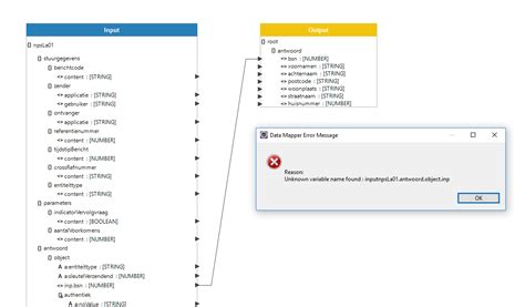 Tooling Data Mapper Does Not Allow For In Element Name · Issue