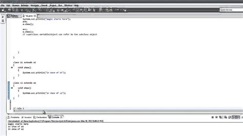 Runtime Polymorphism The Essence Of Java Youtube