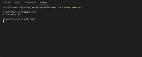 Gantt Backend Storage With MySQL And NodeJS Gantt Component Https